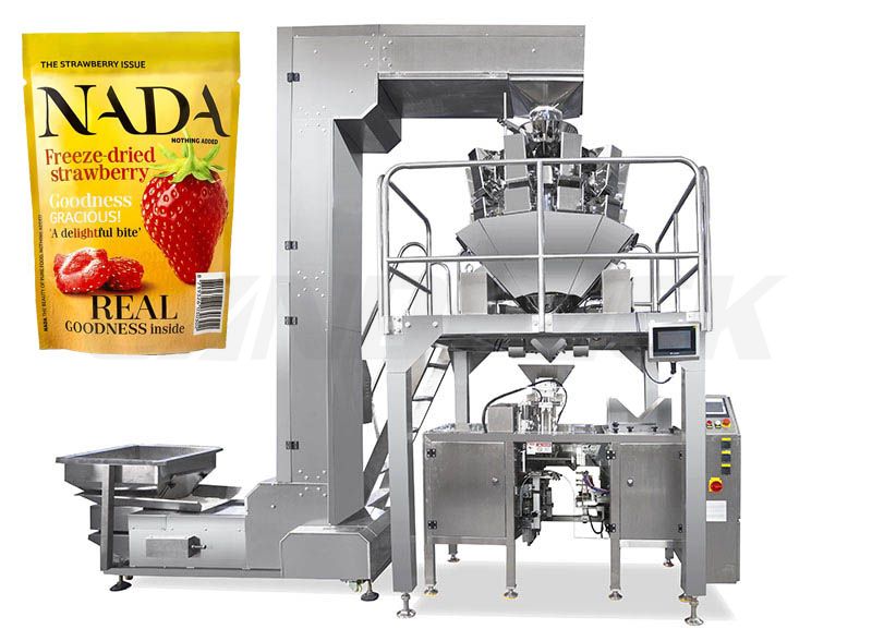 High Speed Dried Fruits Rotary Doypack Packaging Machine