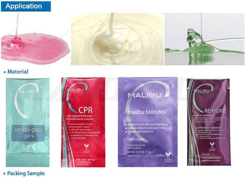 Automatic Liquid/ Shampoo 3 Sides Sealing Sachet Packing Machine