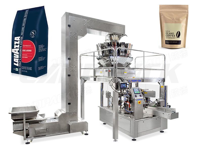 Coffee Bean Packaging Machine | Coffee Beans Packing Machine | Coffee ...