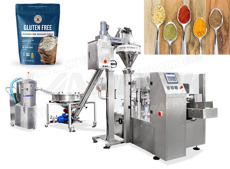 Powder Packaging Machine, Powder Pouch Packing Machine, Powder Packing ...
