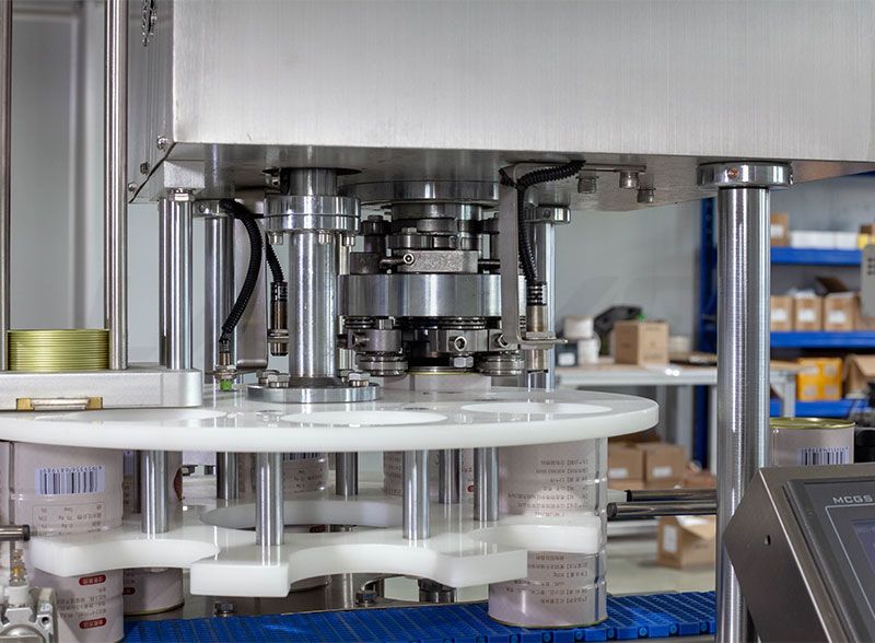 Automatic Potato Chips Rotary Filling Machine With Multihead Weigher