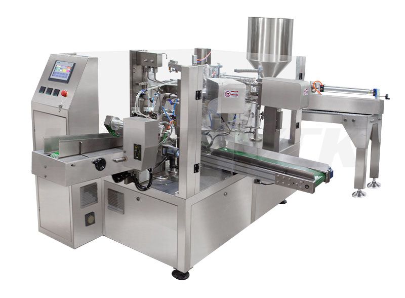 High Speed Premade Pouch Rotary Packing Machine Supplier